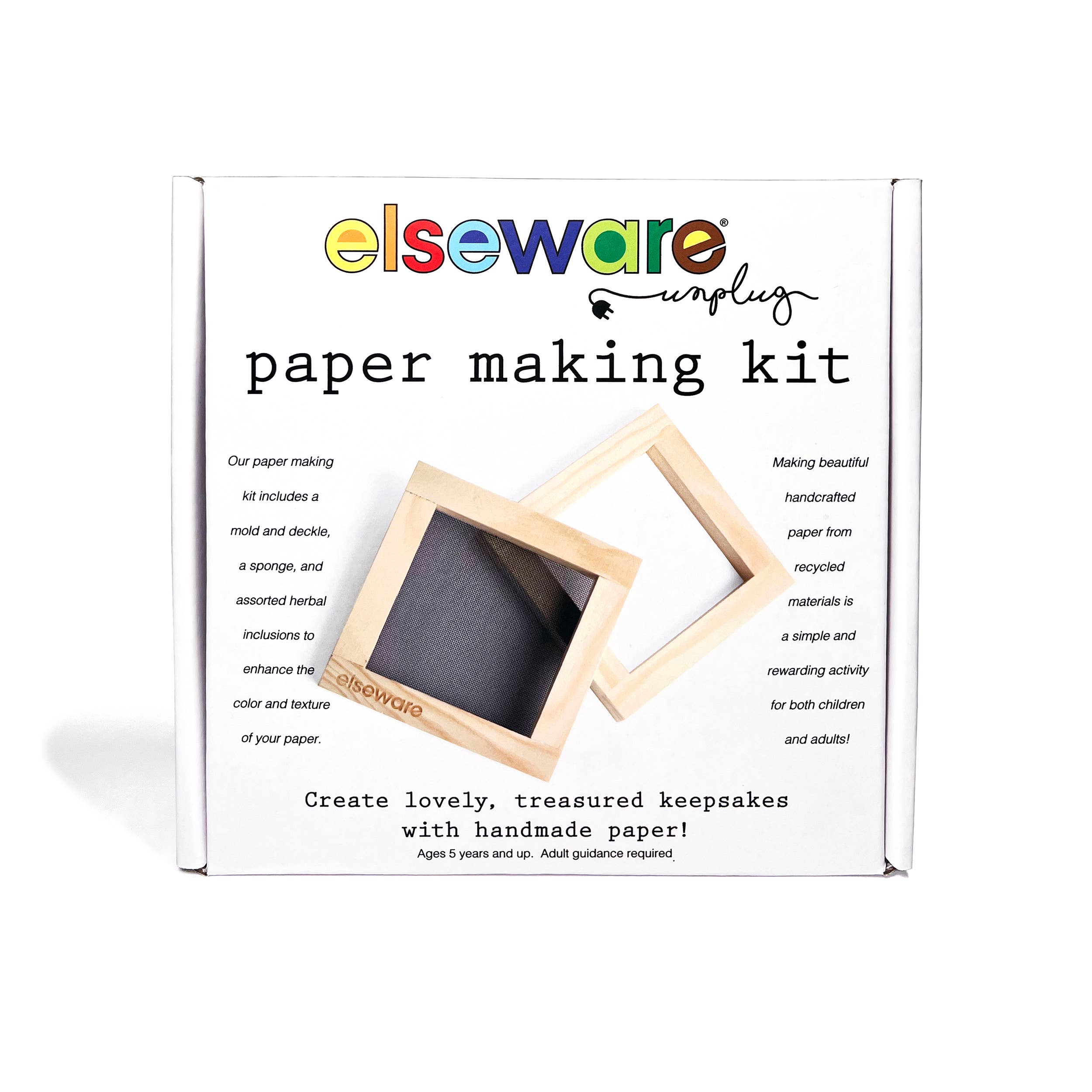 Paper Making Kit - DIY Recycled Handmade Paper Craft – Reboot Eco